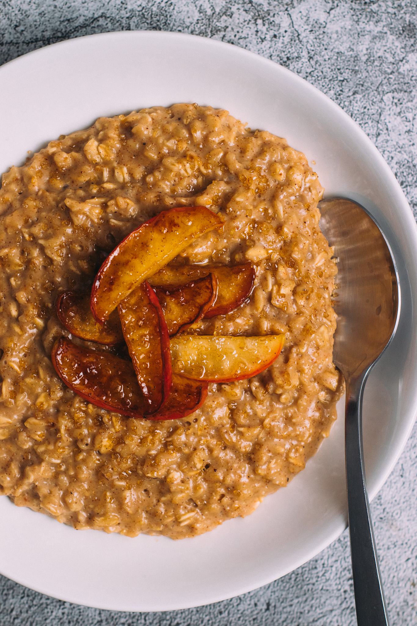 Homemade Apple Pie Porridge - Scoffs & Feasts